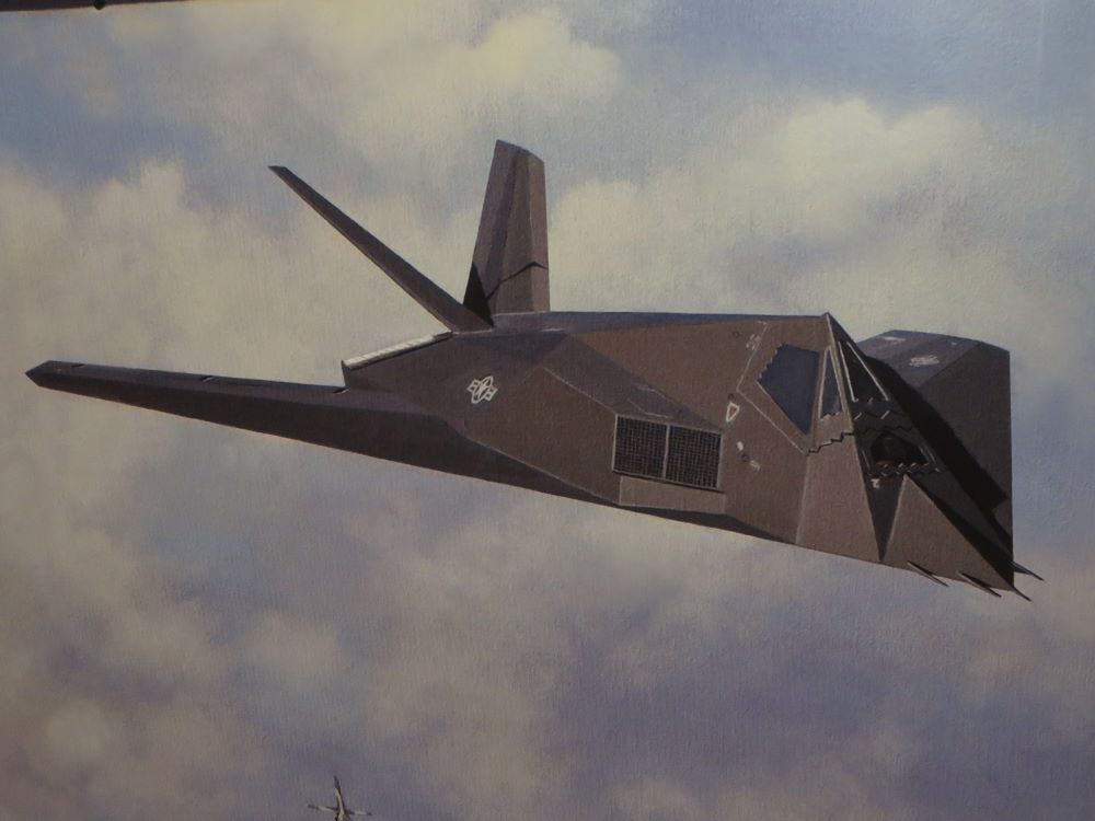 PS air museum - stealth fighter drawing - resized - 23 | Third Coast Review
